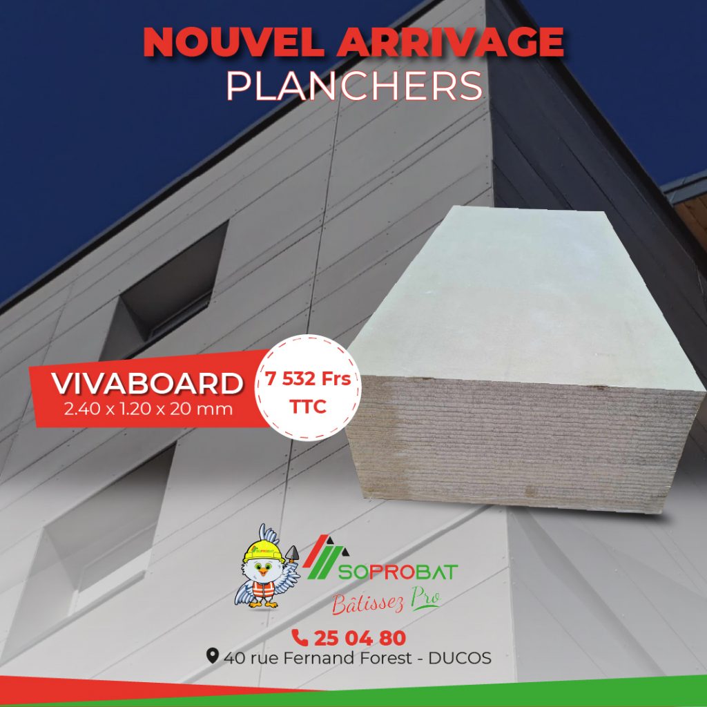 Matériaux de travaux du bâtiment à Nouméa - Soprobat